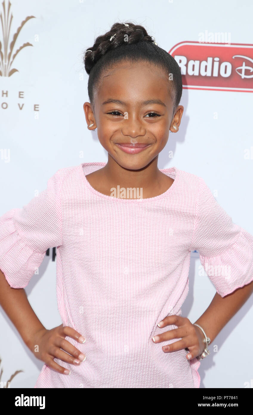 Los Angeles, Ca, USA. 6th Oct, 2018. Faithe Herman, at the T.J. Martell ...