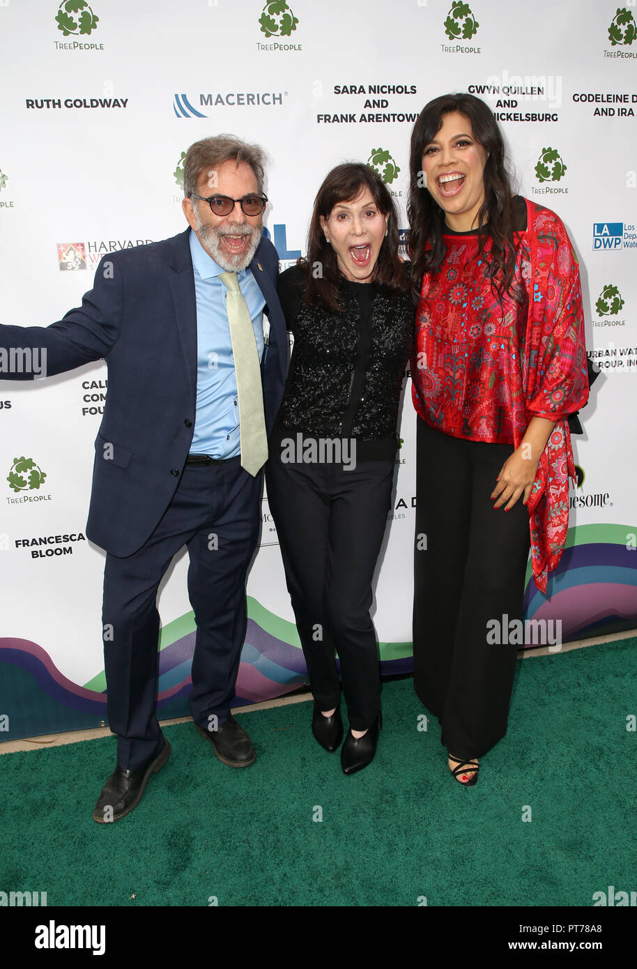 Beverly Hills, Ca. 6th Oct, 2018. Andy Lipkis, Lauren Shuler Donner ...