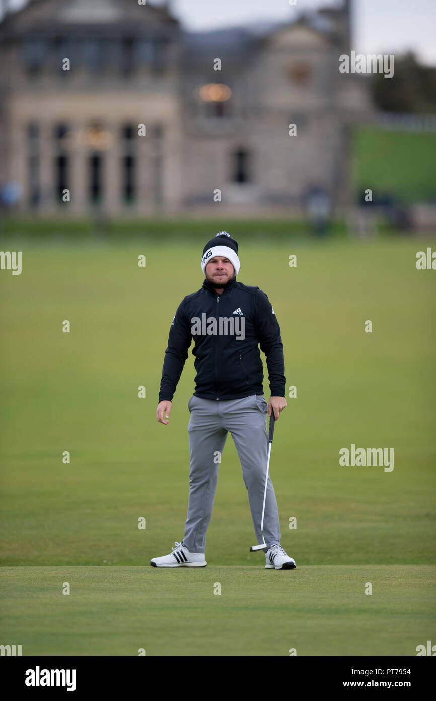 St Andrews, UK. 7th October 2018, The Old Course, St Andrews, Scotland ...