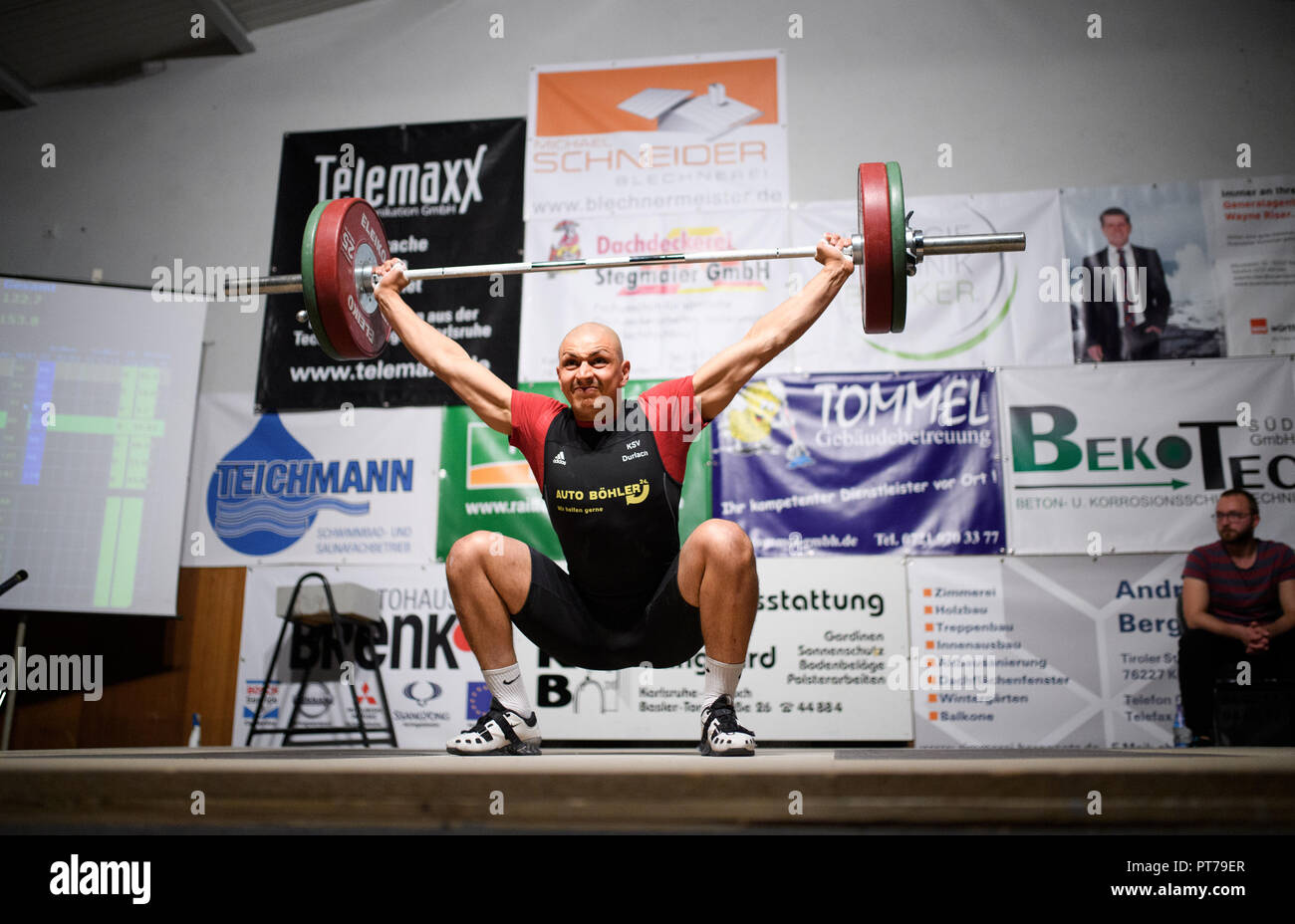 Karlsruhe Durlach, Deutschland. 06th Oct, 2018. Moaz el Sayed (Durlach ...