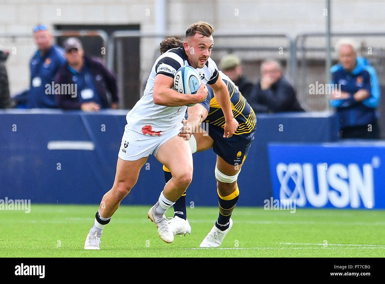 7th October 2018, Sixways Stadium, Worcester, England; Gallagher ...