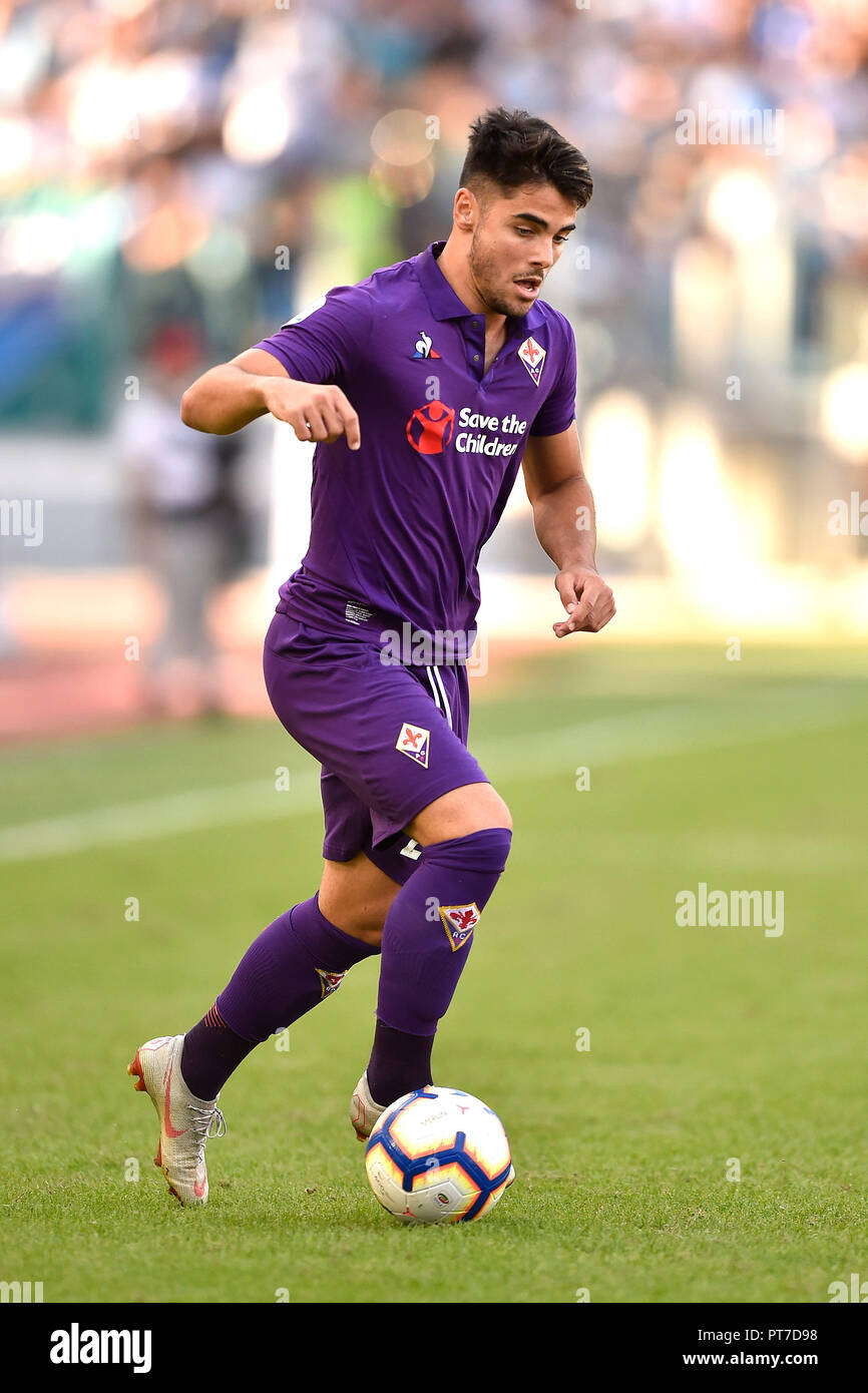 Rome, Italy. 7th Oct 2018. Riccardo Sottil of Fiorentina during the ...