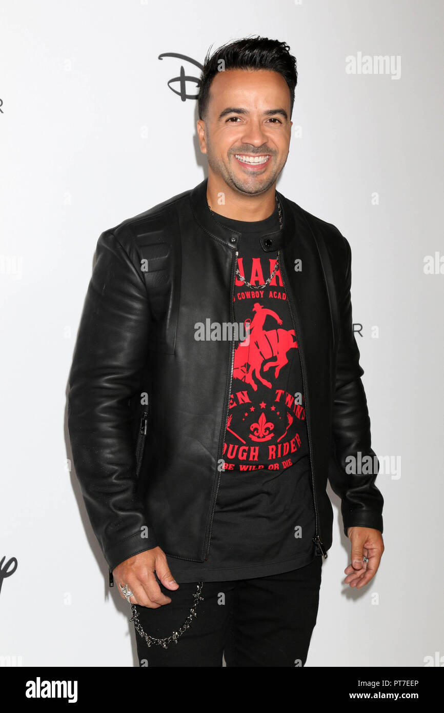 Los Angeles, Ca, USA. 6th Oct, 2018. Luis Fonsi at the Mickey's 90th ...