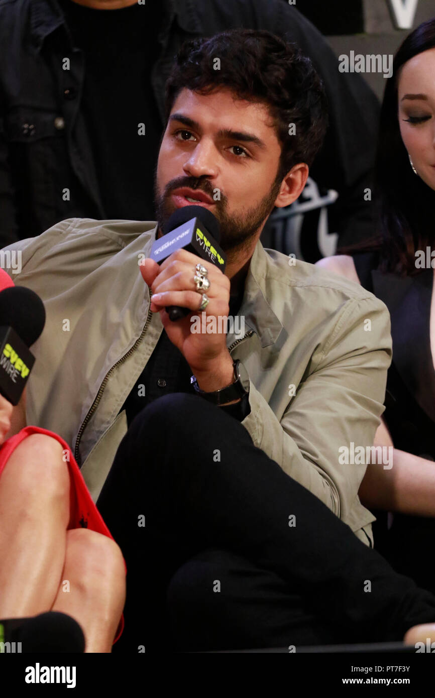 New York, NY, USA. 7th Oct, 2018. Sean Teale at The Gifted Cast ...