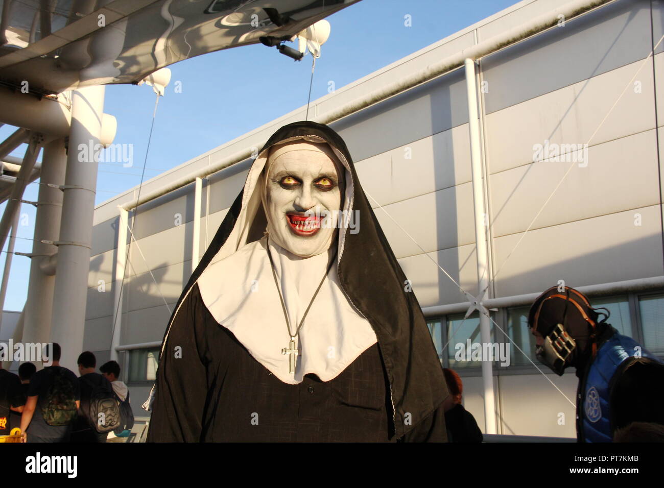 Rome, Italy. 7th Oct 2018. The Romics cosplay festival in Rome Italy ...