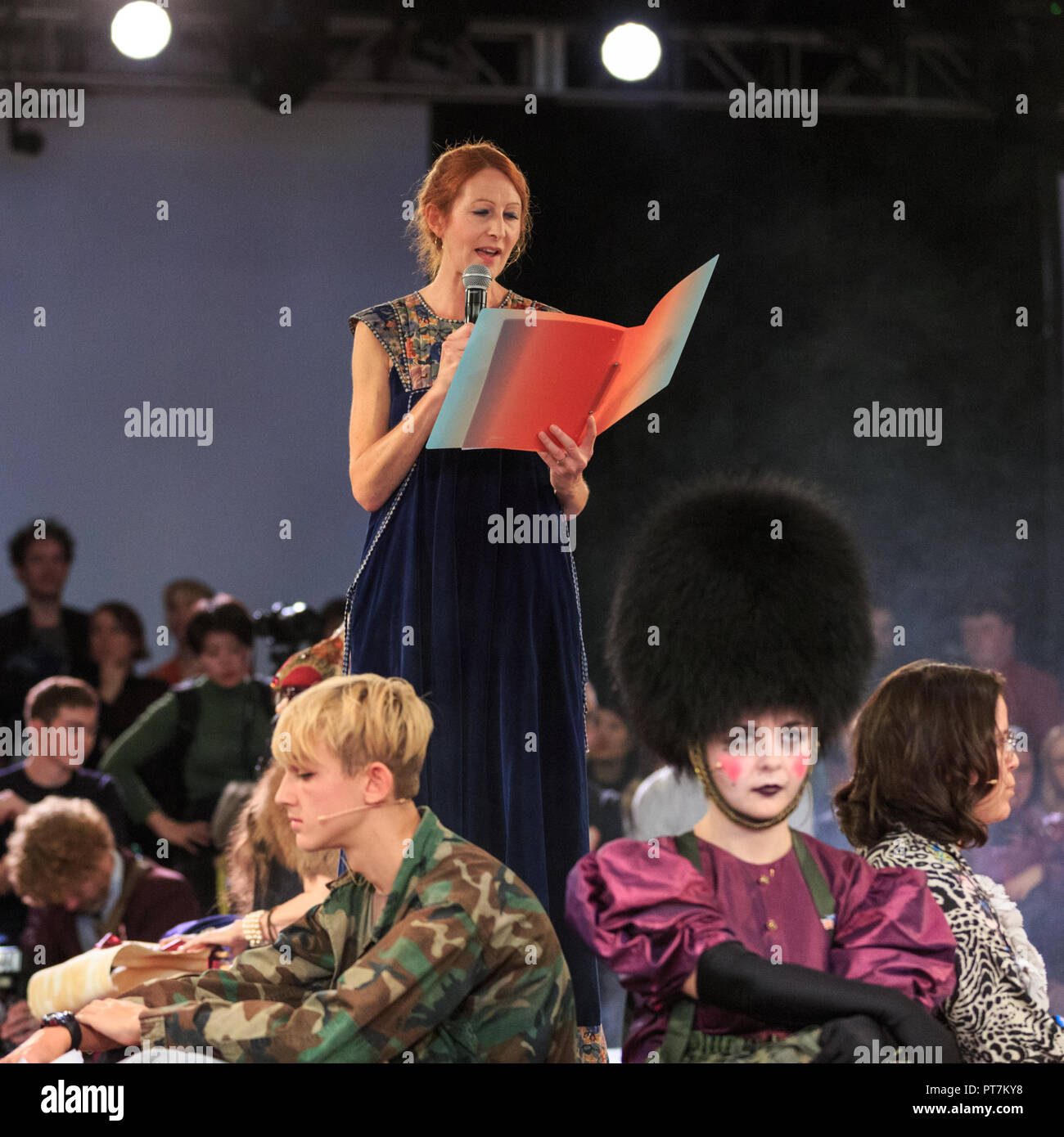 Southbank Centre, London, 7th Oct 2018. Academy Award winning designer ...