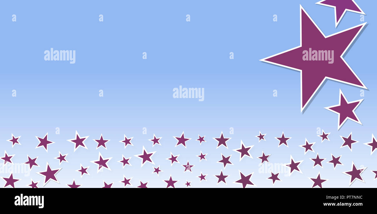 stars on a colored surface - geometric shapes backdrops Stock Photo - Alamy