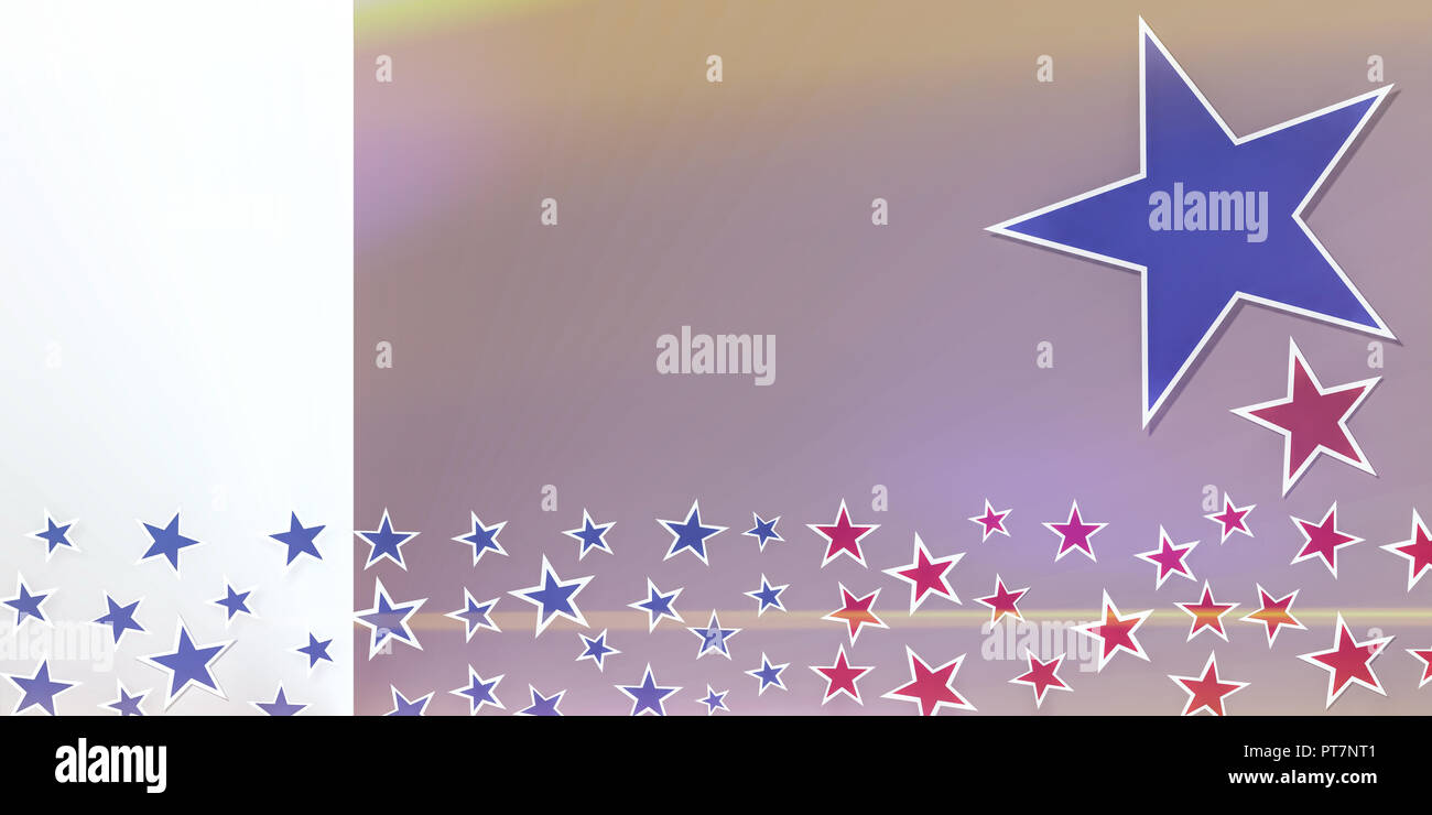 stars on a colored surface - geometric shapes backdrops Stock Photo - Alamy