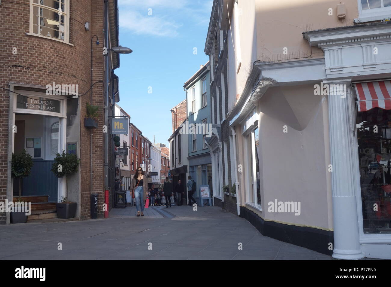 The lanes norwich hi-res stock photography and images - Alamy