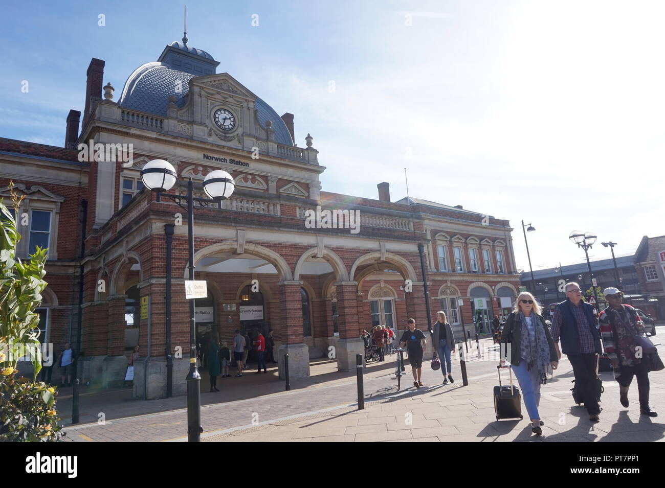 Norwich train station, Norfolk, England, UK Stock Photo - Alamy