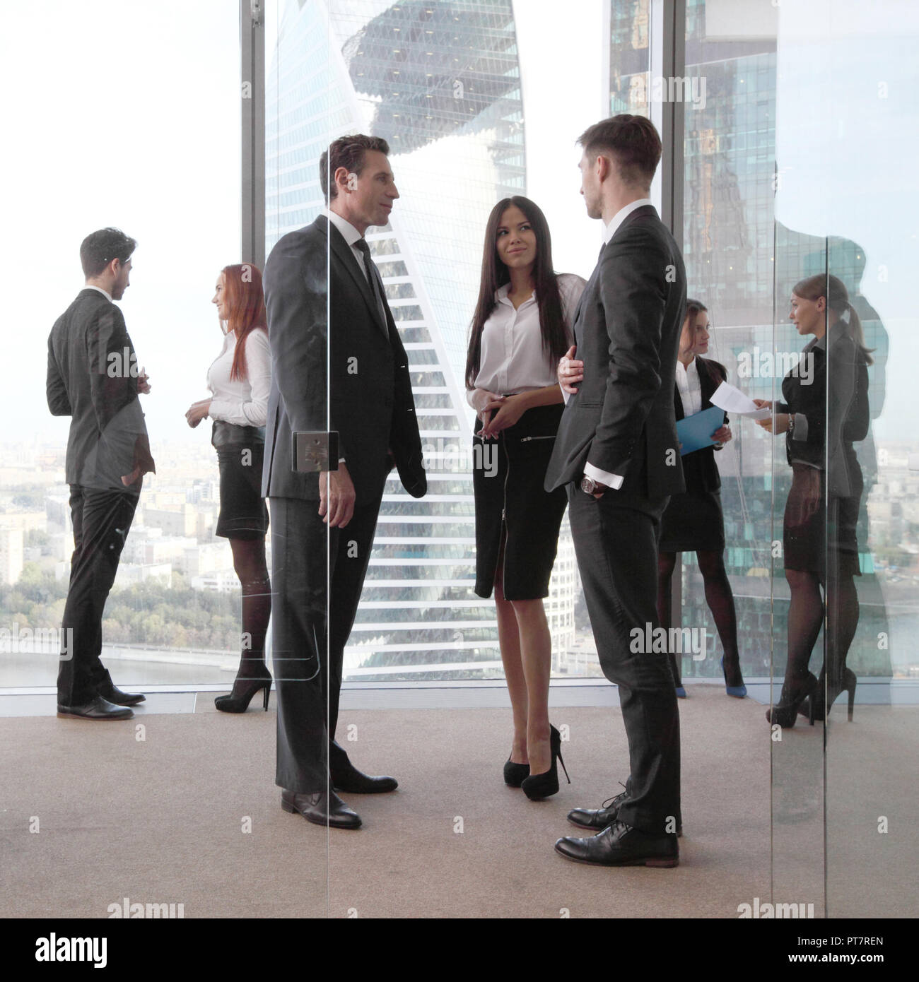 Skyline conference room hi-res stock photography and images - Alamy