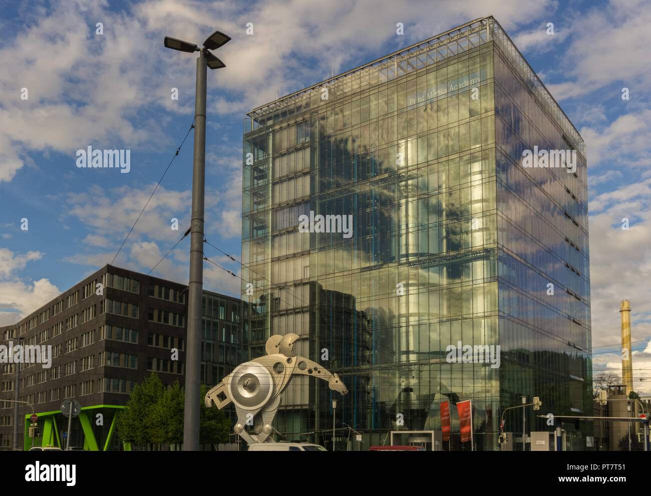 HEIDELBERG,GERMANY - AUGUST 05,2017: Print Media Academy This building ...