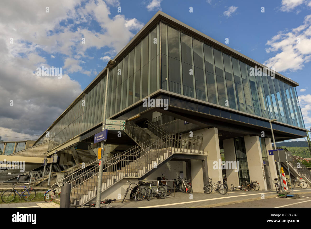 HEIDELBERG,GERMANY - AUGUST 05,2017: Main station This is a part of the ...