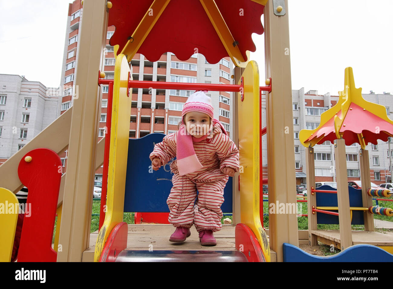 Children play on the playground Stock Photo - Alamy