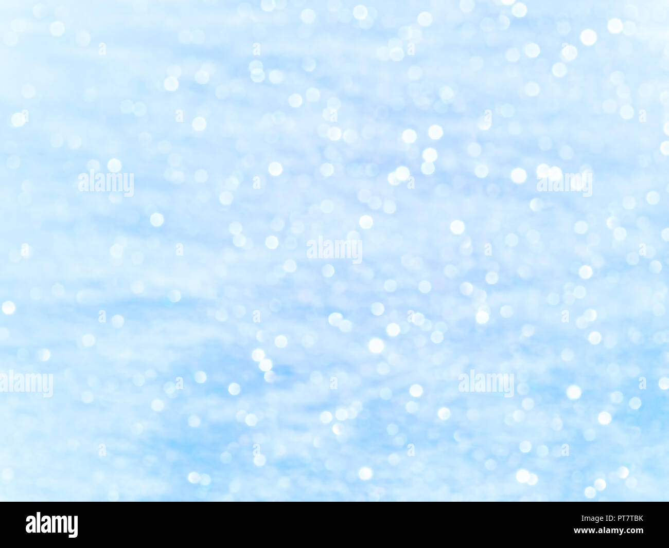 Abstract snow background with bokeh Stock Photo - Alamy