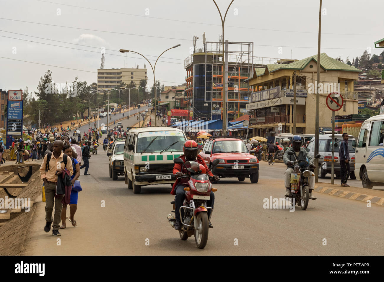 Kigali street traffic hi-res stock photography and images - Alamy