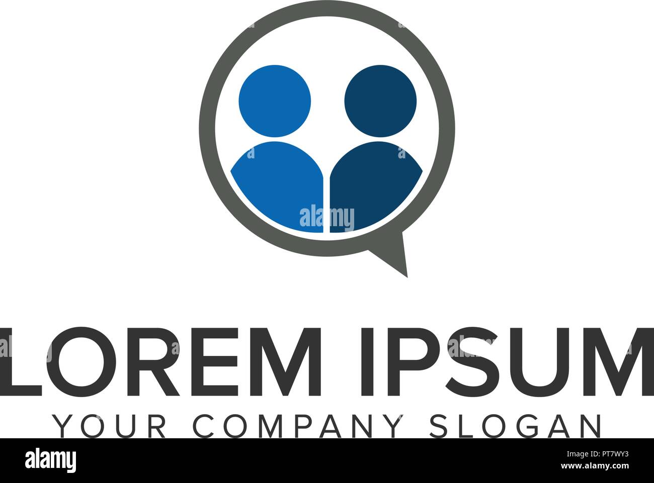 Communication people chat concept Stock Vector Images - Alamy