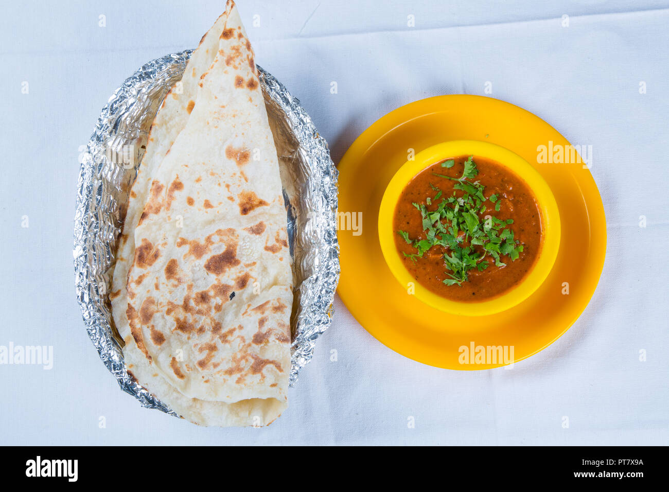 Chapati, Chapatti or Chapathi, flatbread South Indian delicious Food ...