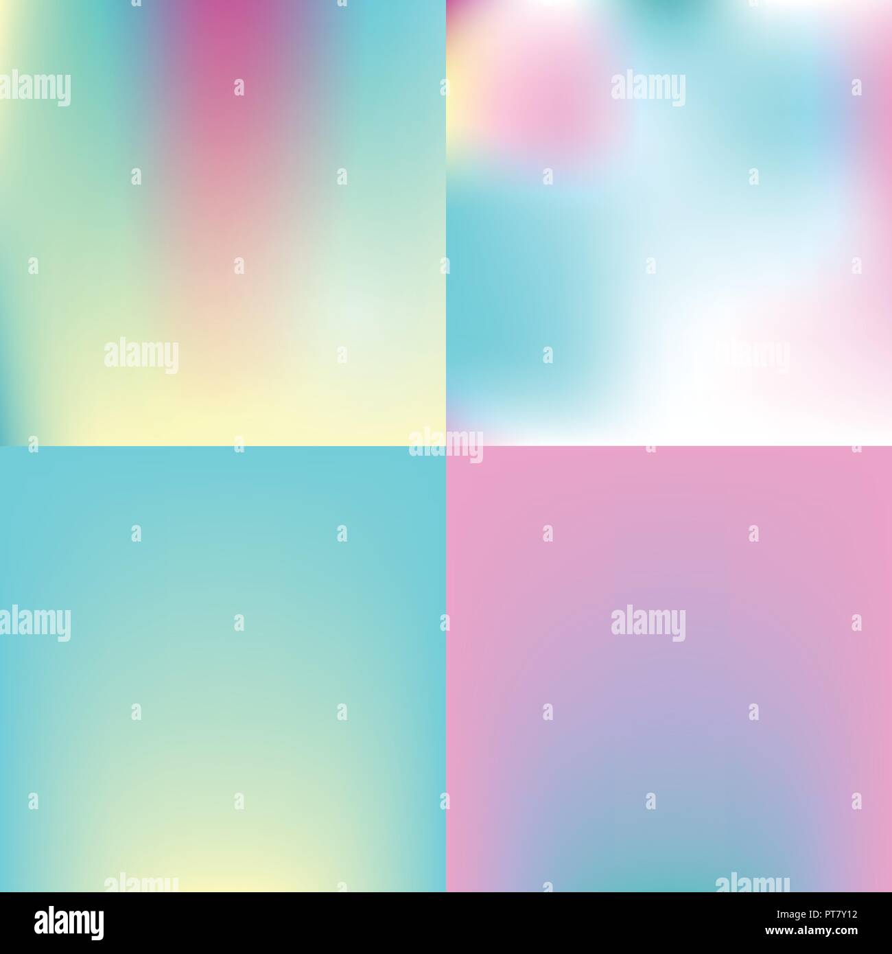 sweet color blurred background set . pastel color design Stock Vector Image & Art - Alamy