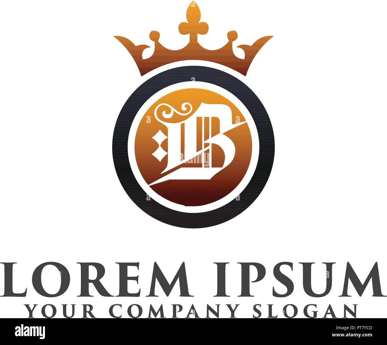 Luxury vintage frame monogram Stock Vector Images - Alamy