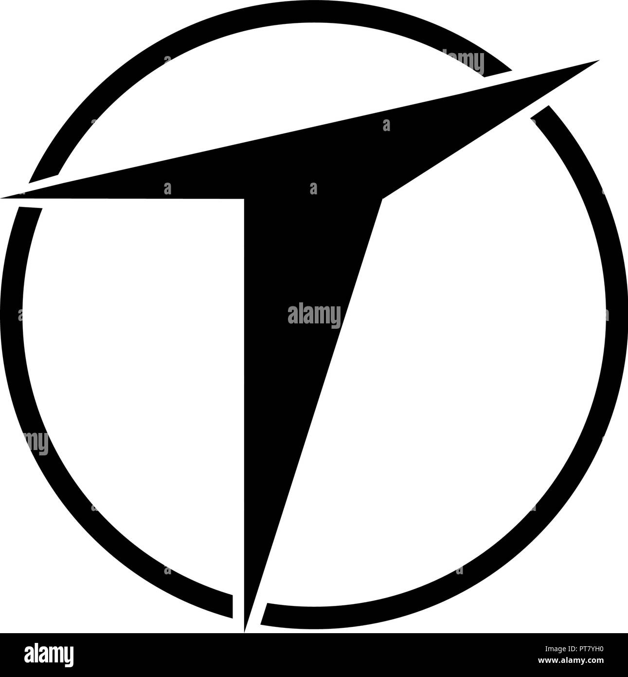 Letter T emblem logo, can be used for both print and web development ...