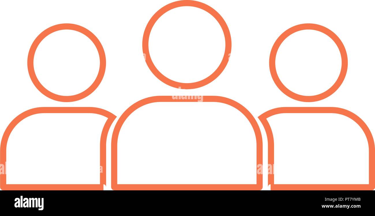 A group of people logo, can be used for both print and web development ...