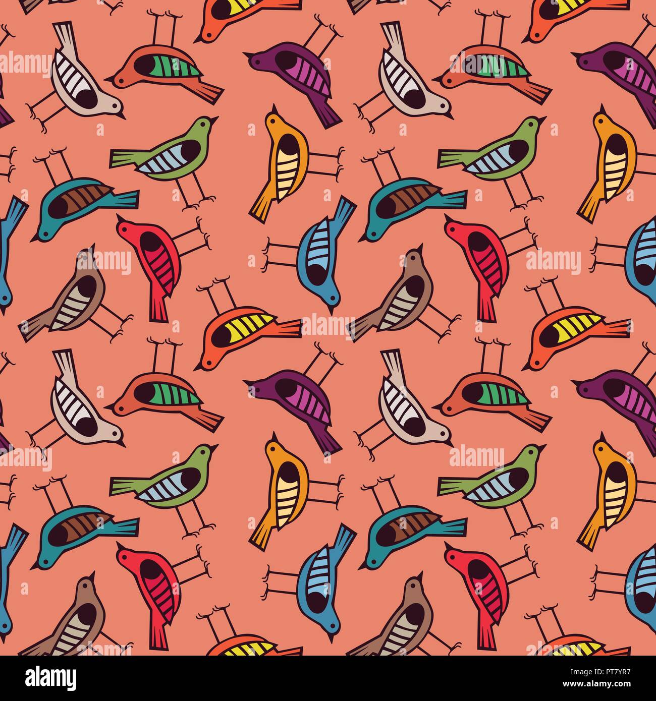 Vintage bird Stock Vector Images - Alamy