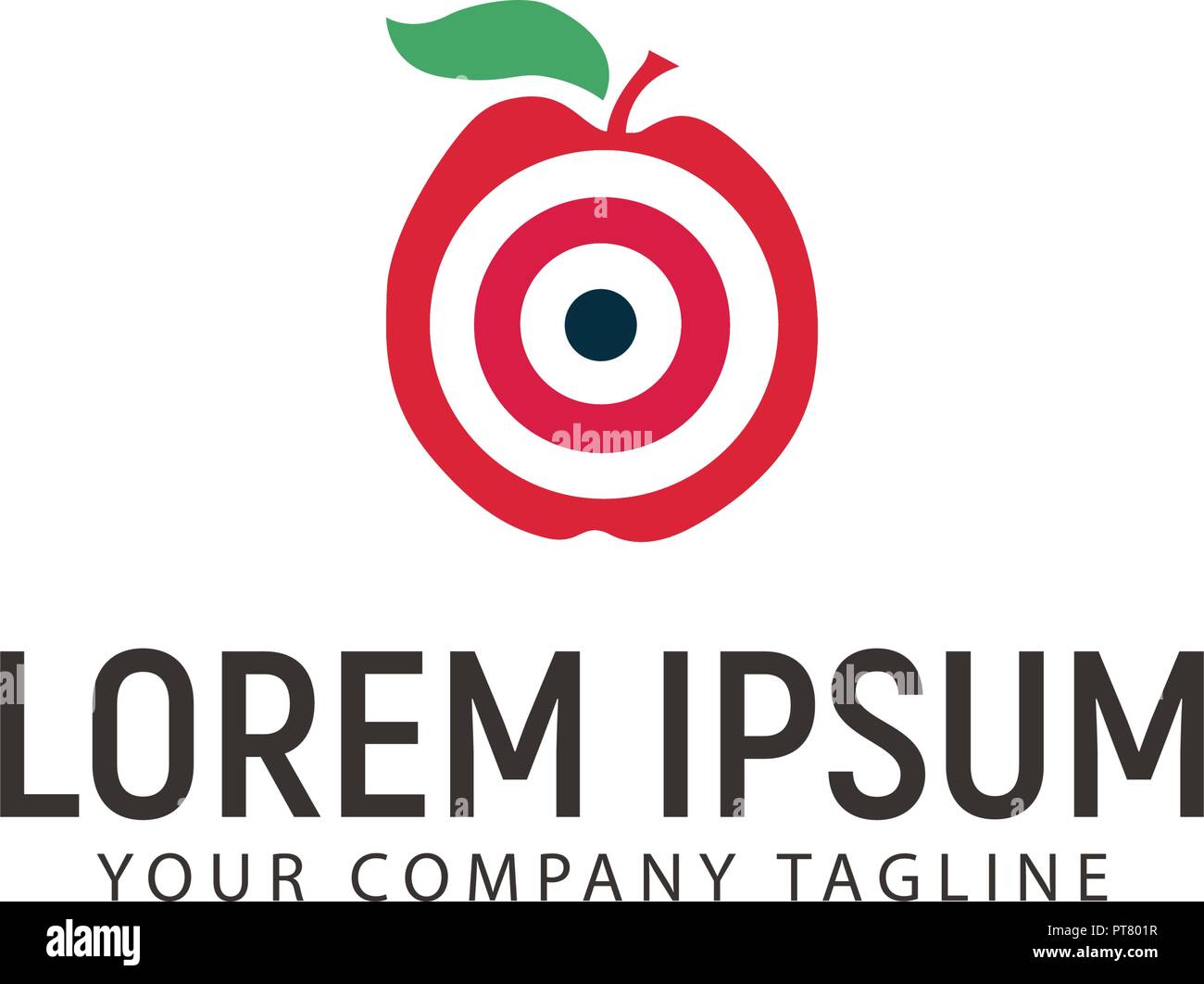 Food target logo hi-res stock photography and images - Alamy