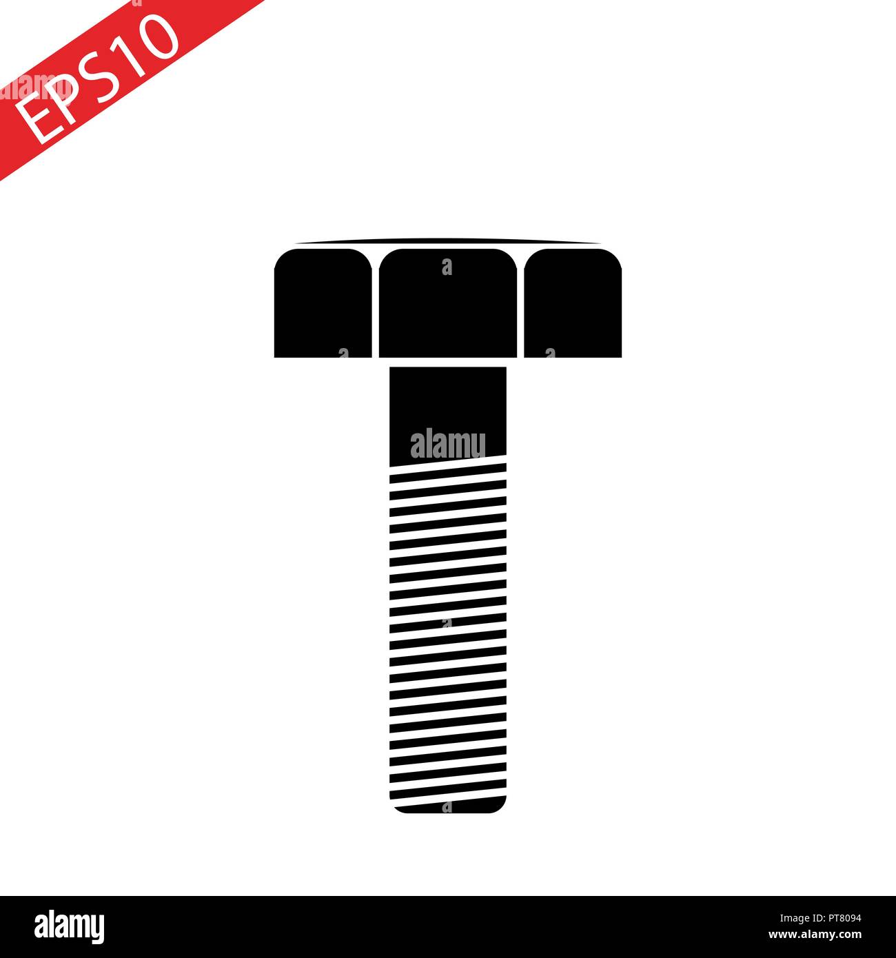 screw bolt vector icon screw icon illustration isolated vector sign ...