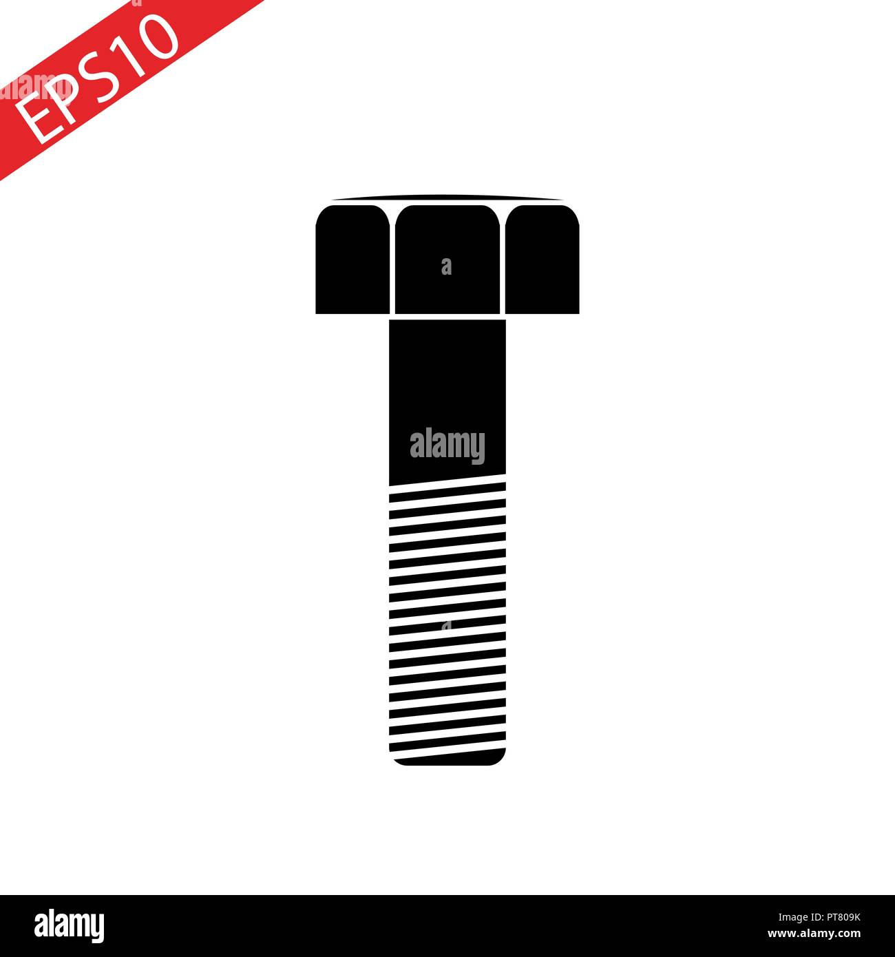 screw bolt vector icon screw icon illustration isolated vector sign ...