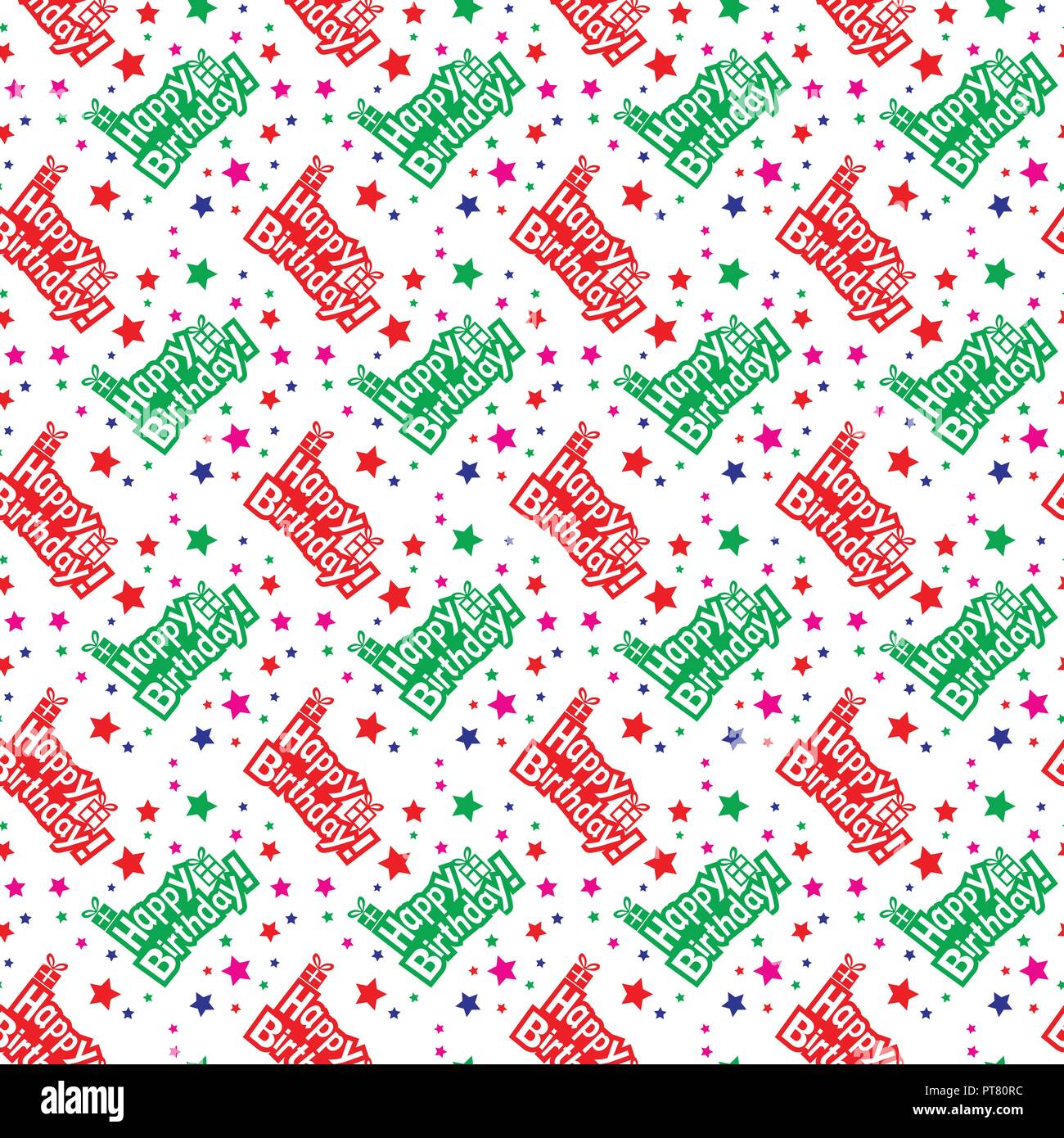 Happy birthday pattern Background Stock Vector Image & Art - Alamy