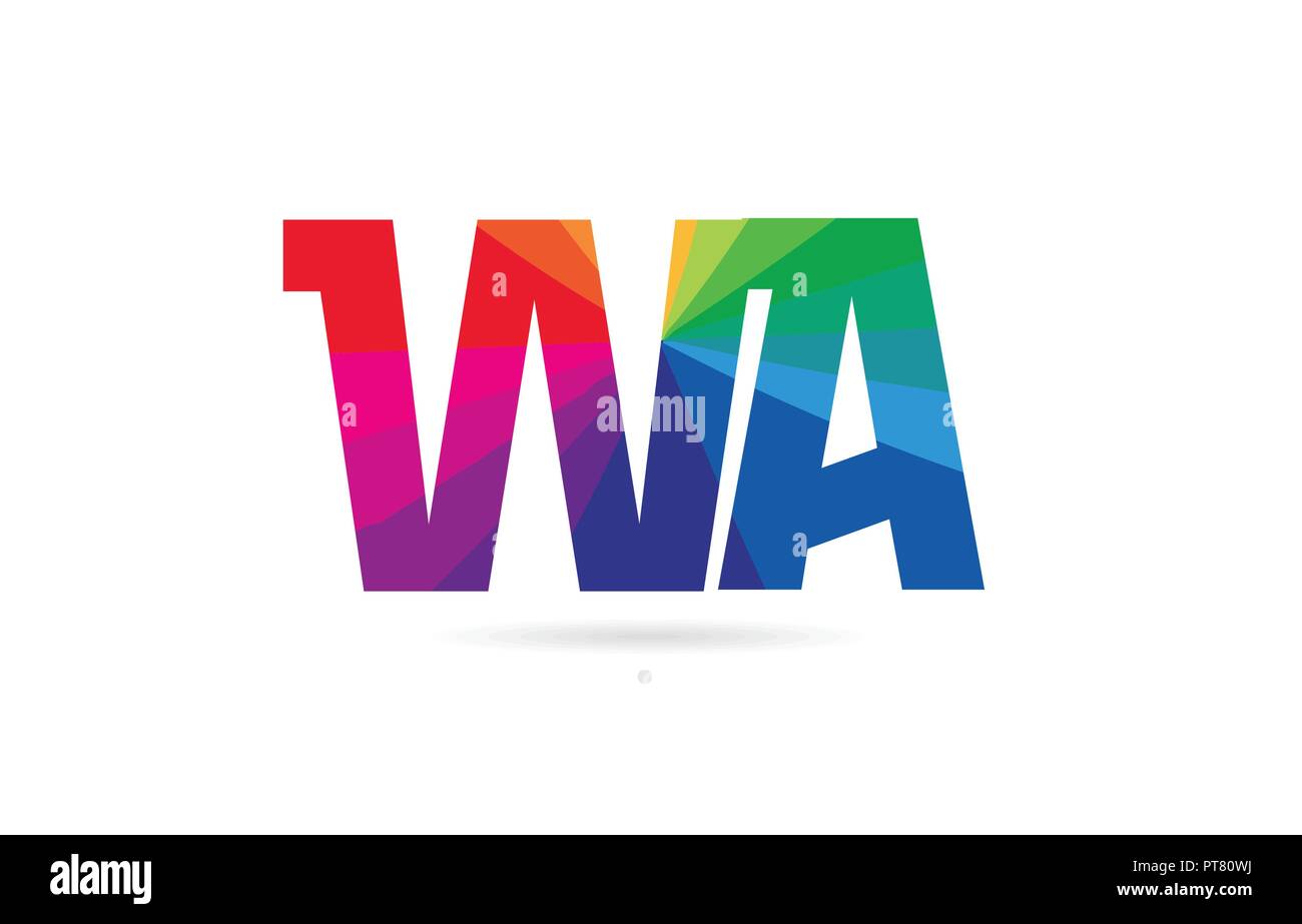 Alphabet wa icon hi-res stock photography and images - Alamy