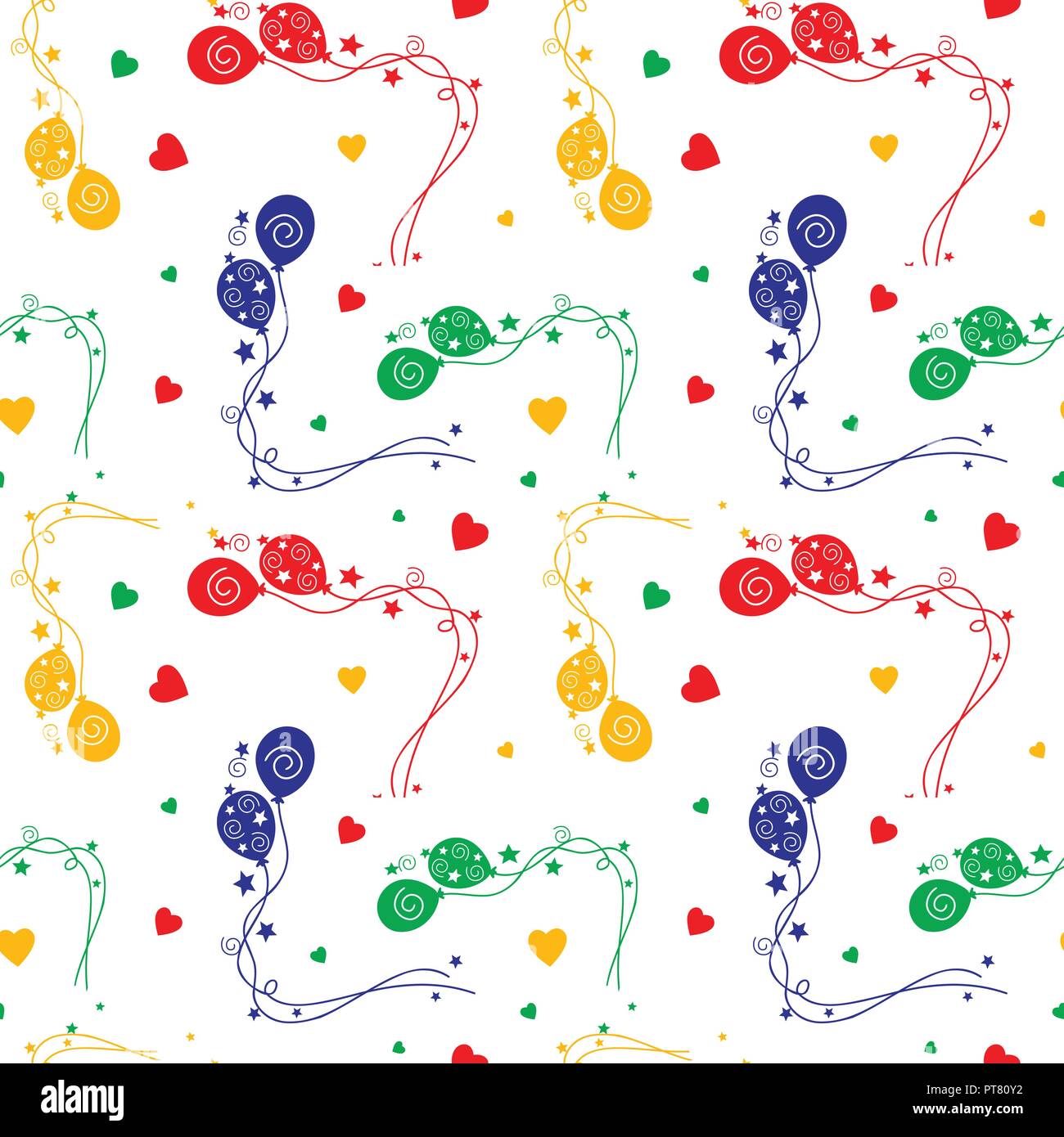 Happy birthday pattern Background Stock Vector Image & Art - Alamy