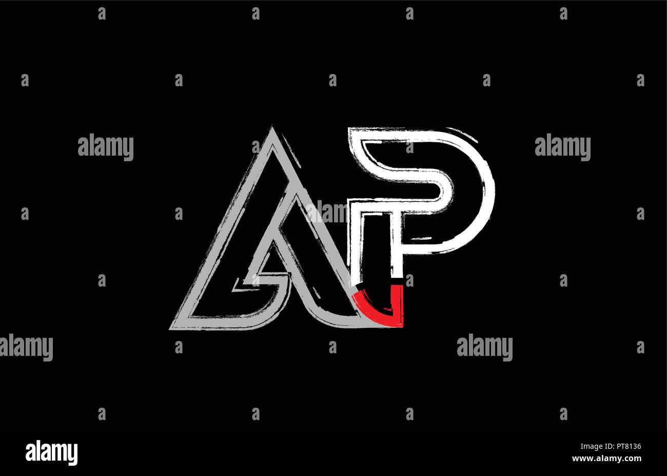 Red ap logo Stock Vector Images - Alamy