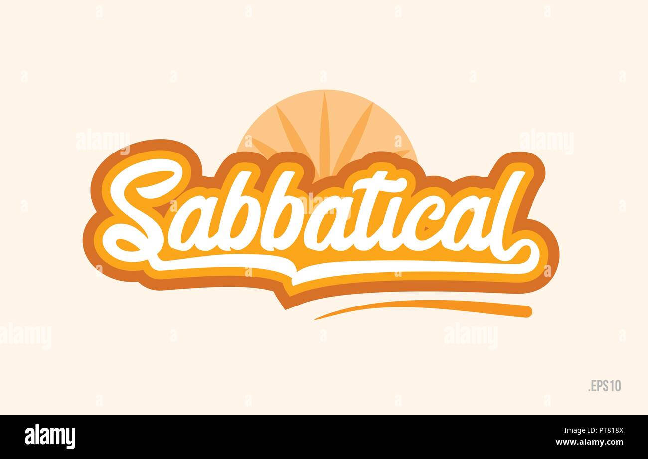 Sabbatical vector vectors hi-res stock photography and images - Alamy