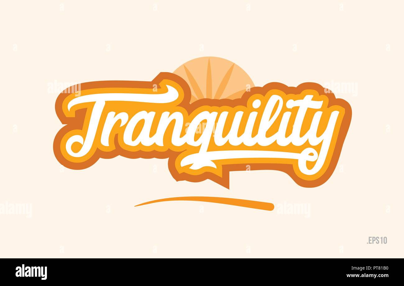 Tranquility vector vectors hi-res stock photography and images - Alamy