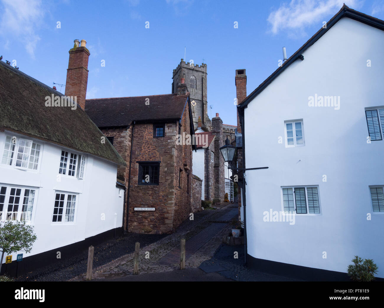 Somerset minehead church steps hi-res stock photography and images - Alamy