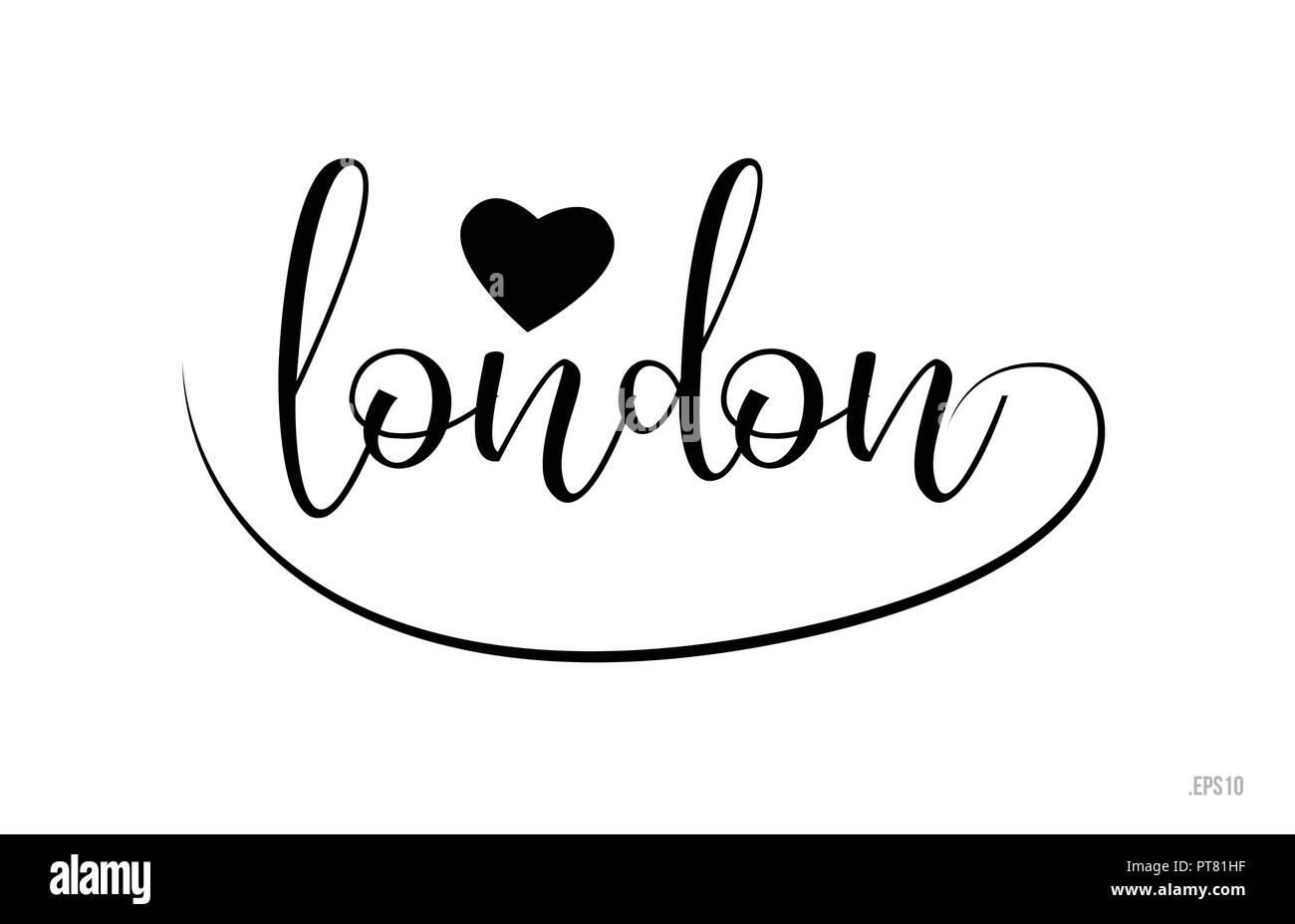 Heart london Stock Vector Images - Alamy