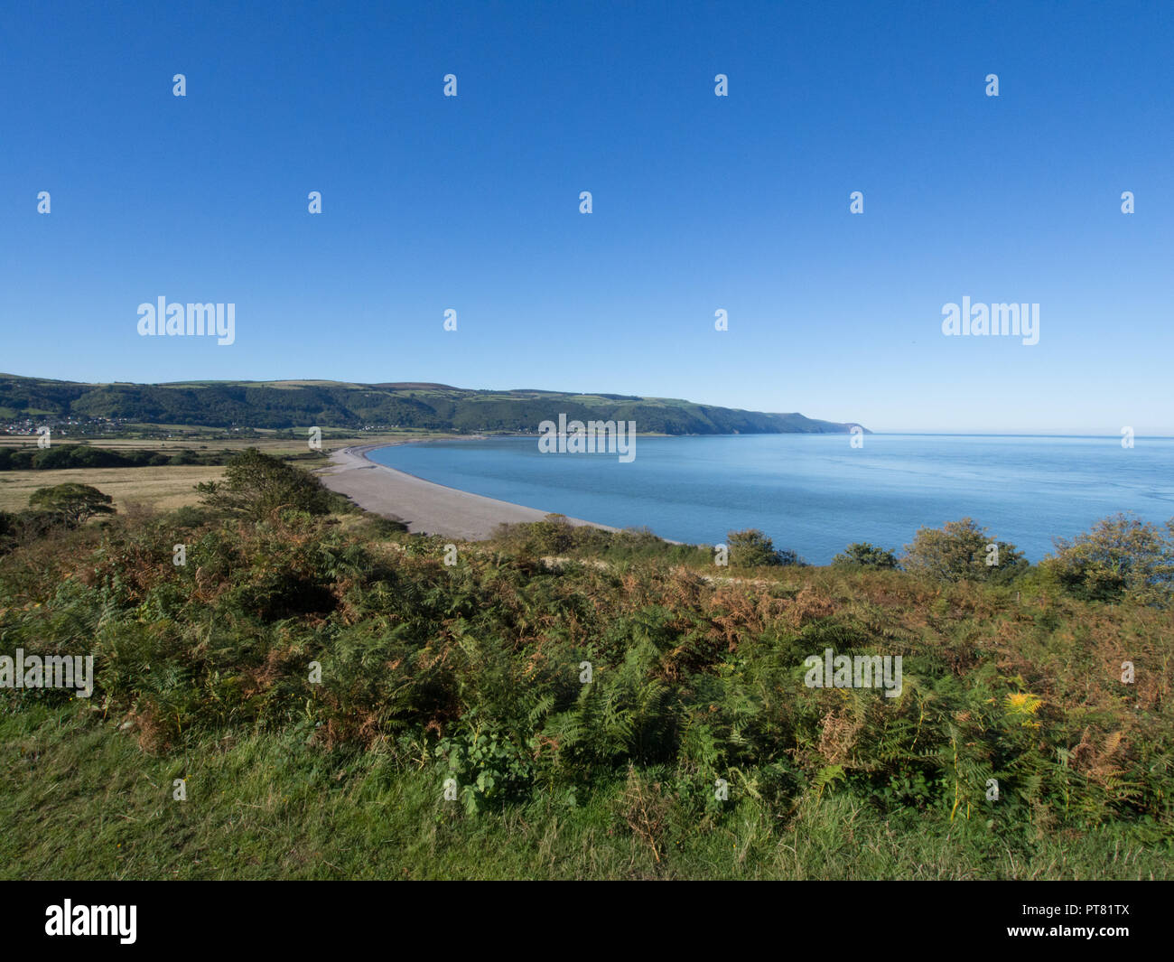 Porlock weir bay somerset hi-res stock photography and images - Alamy
