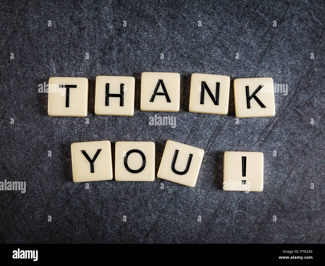 Thank you words illustration hi-res stock photography and images - Alamy