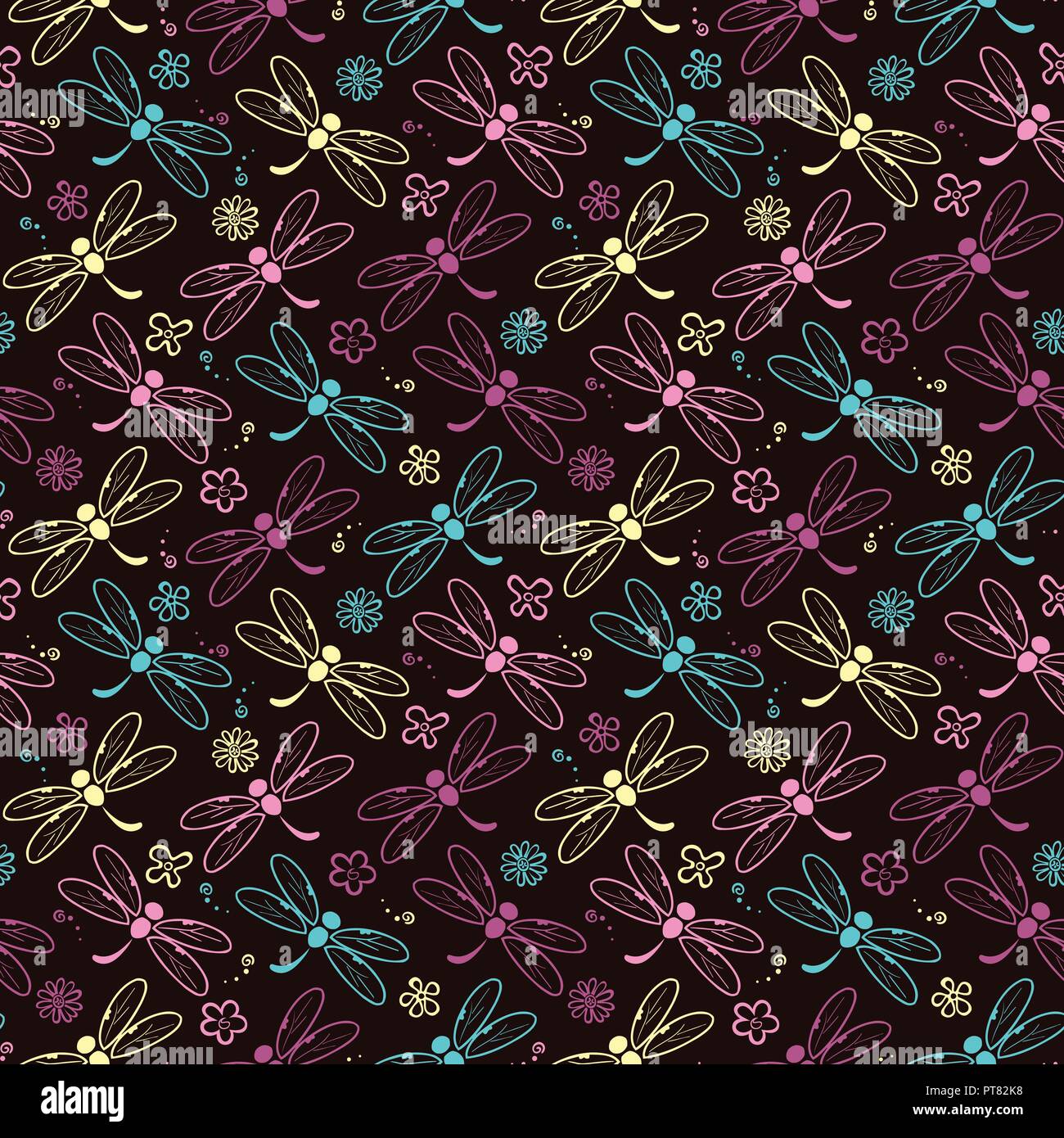 Dragonfly drawing hi-res stock photography and images - Alamy