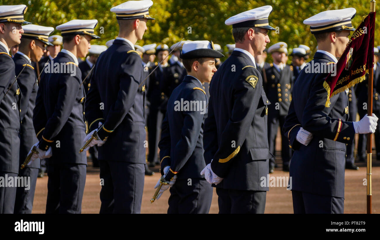 Naming ceremony at ESA, French Military Heath School, Bron, France ...