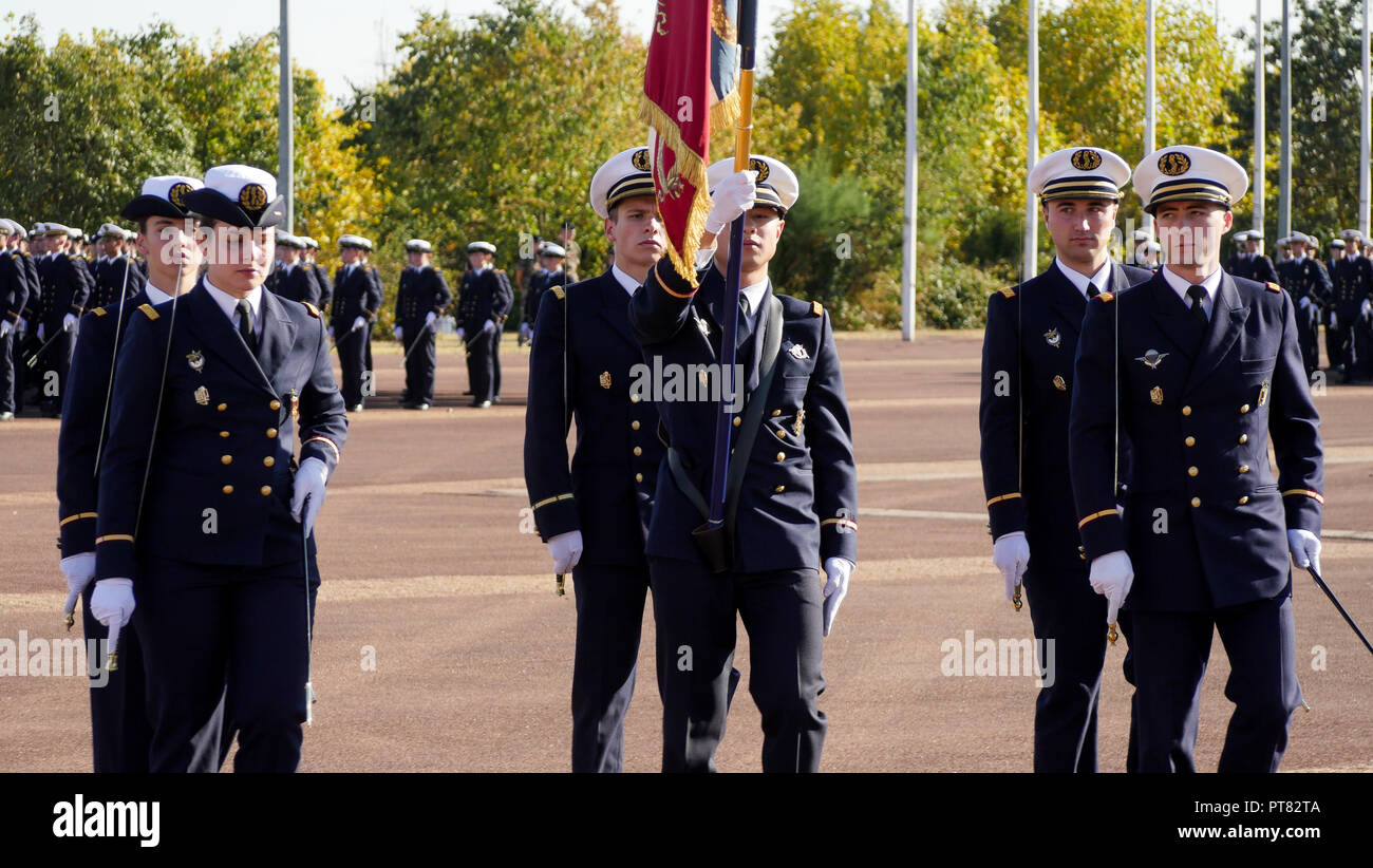 Naming ceremony at ESA, French Military Heath School, Bron, France ...