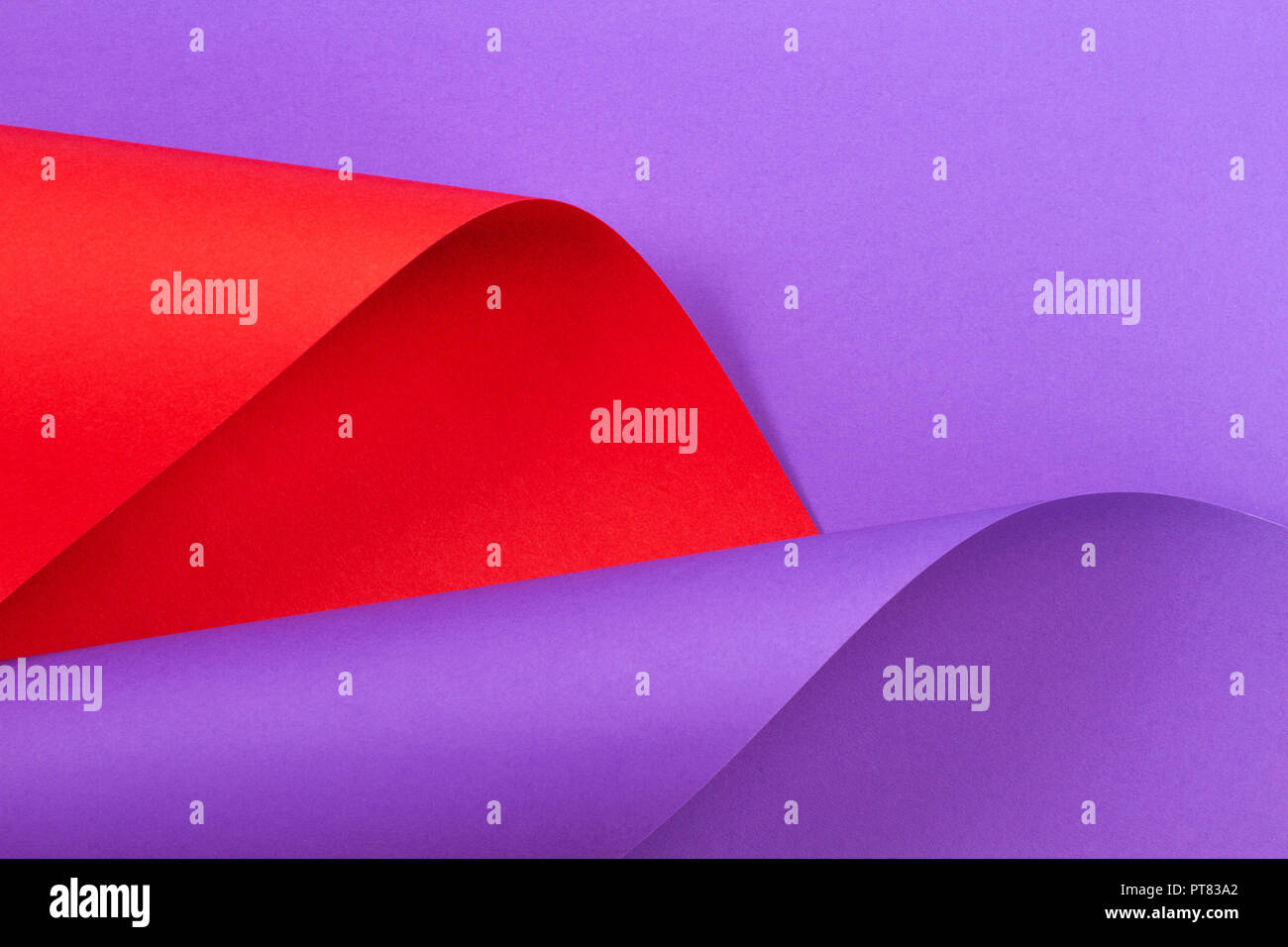 Abstract colorful background. Red violet purple color paper in ...