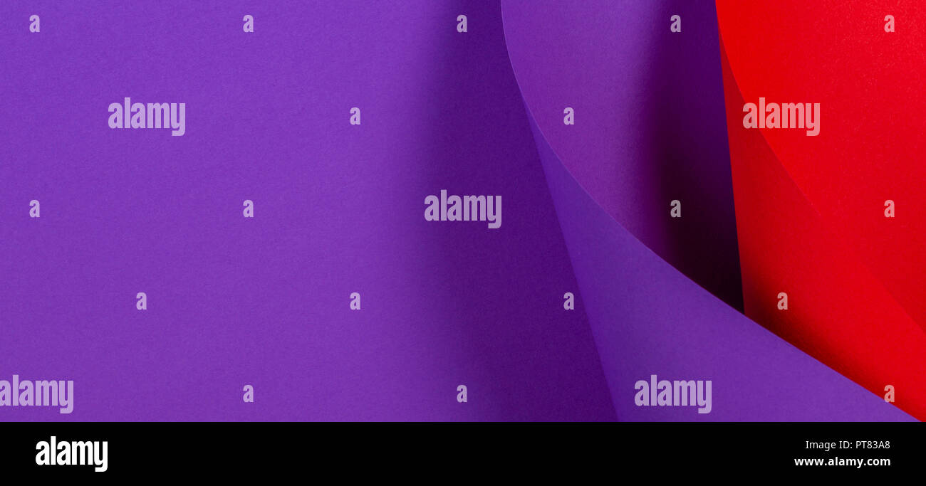 Abstract colorful background. Red violet purple color paper in ...