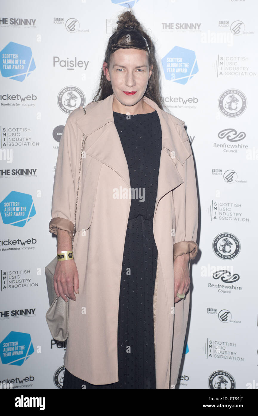 Artists attend the 2018 Scottish Album of the Year Awards at Paisley ...