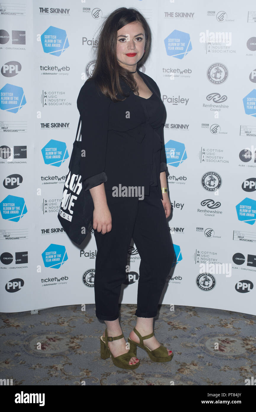 Artists attend the 2018 Scottish Album of the Year Awards at Paisley ...