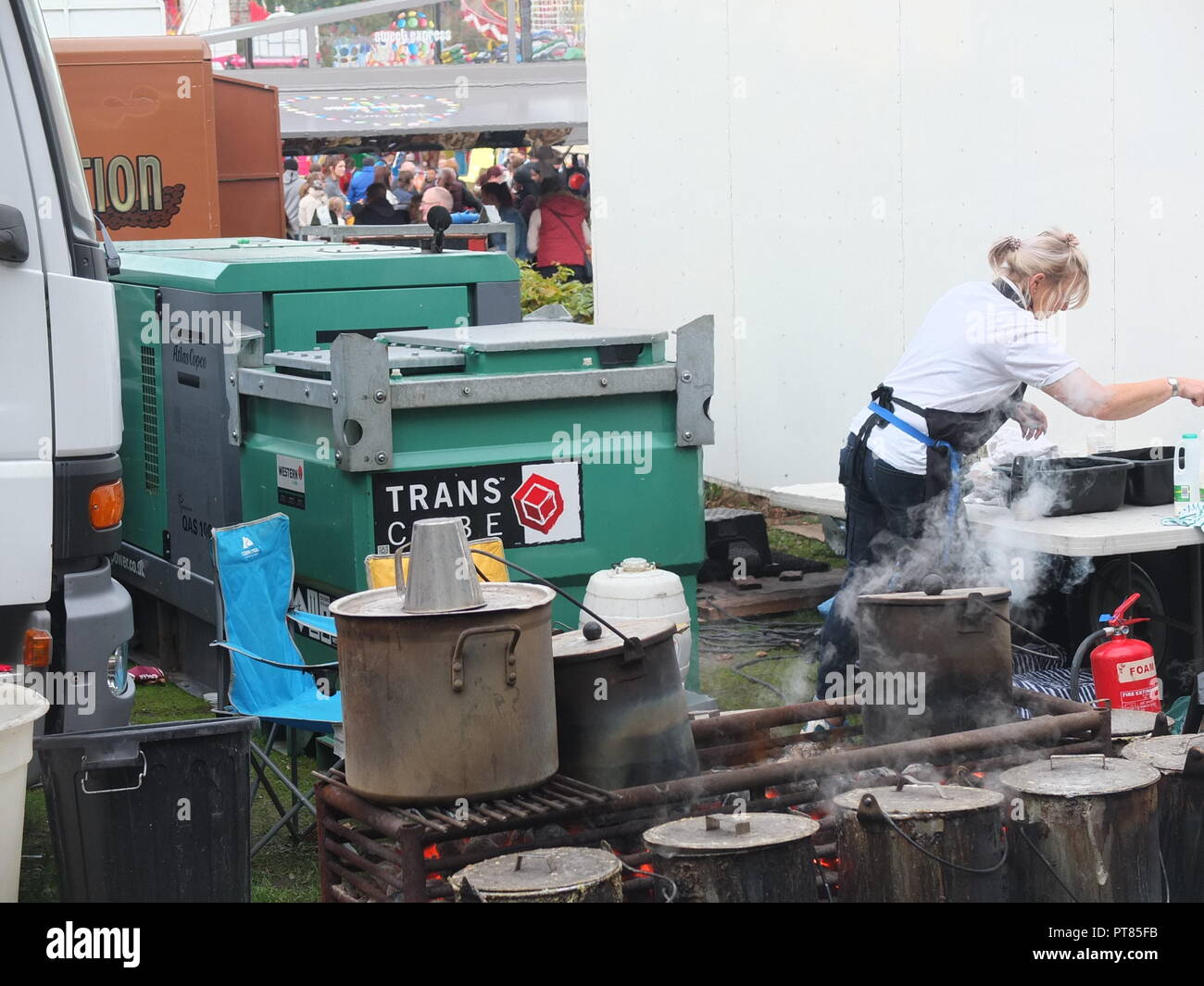 Mushy peas stall goose fair hi-res stock photography and images - Alamy