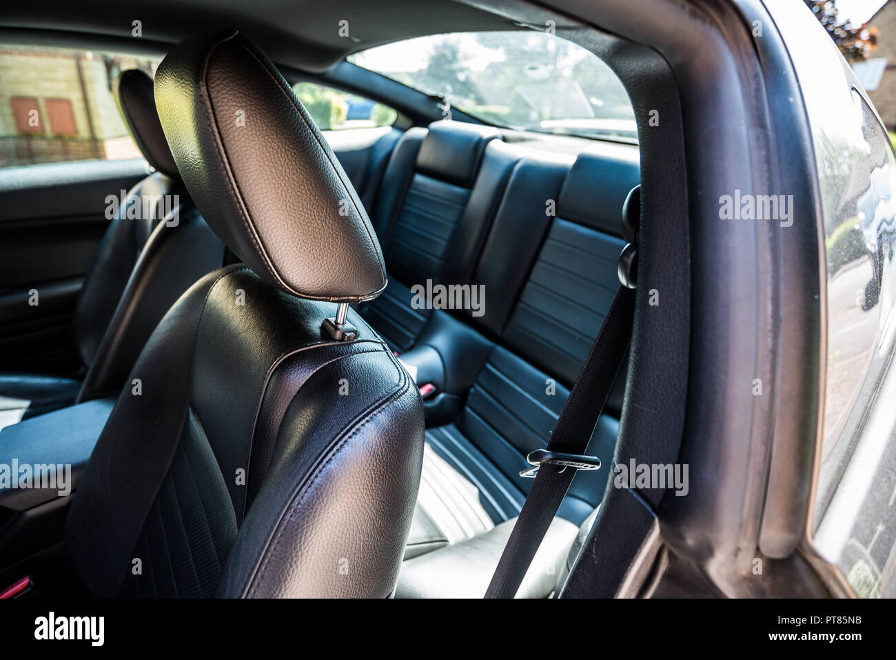 Car Crash and Car Damage. Close up Details Stock Photo - Alamy