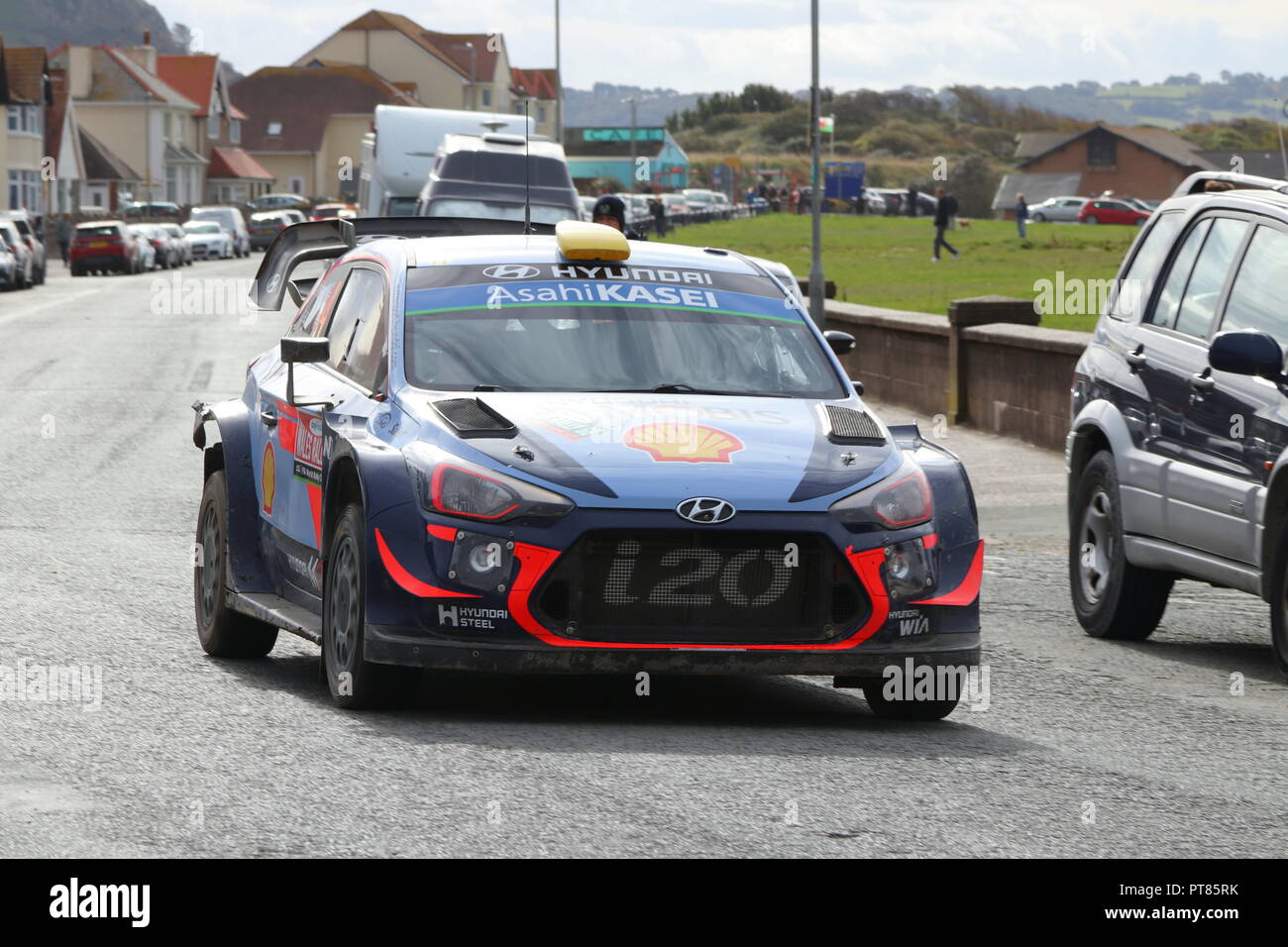 Wales Rally GB Llandudno, The Great Orme Time Trial Stage Stock Photo ...